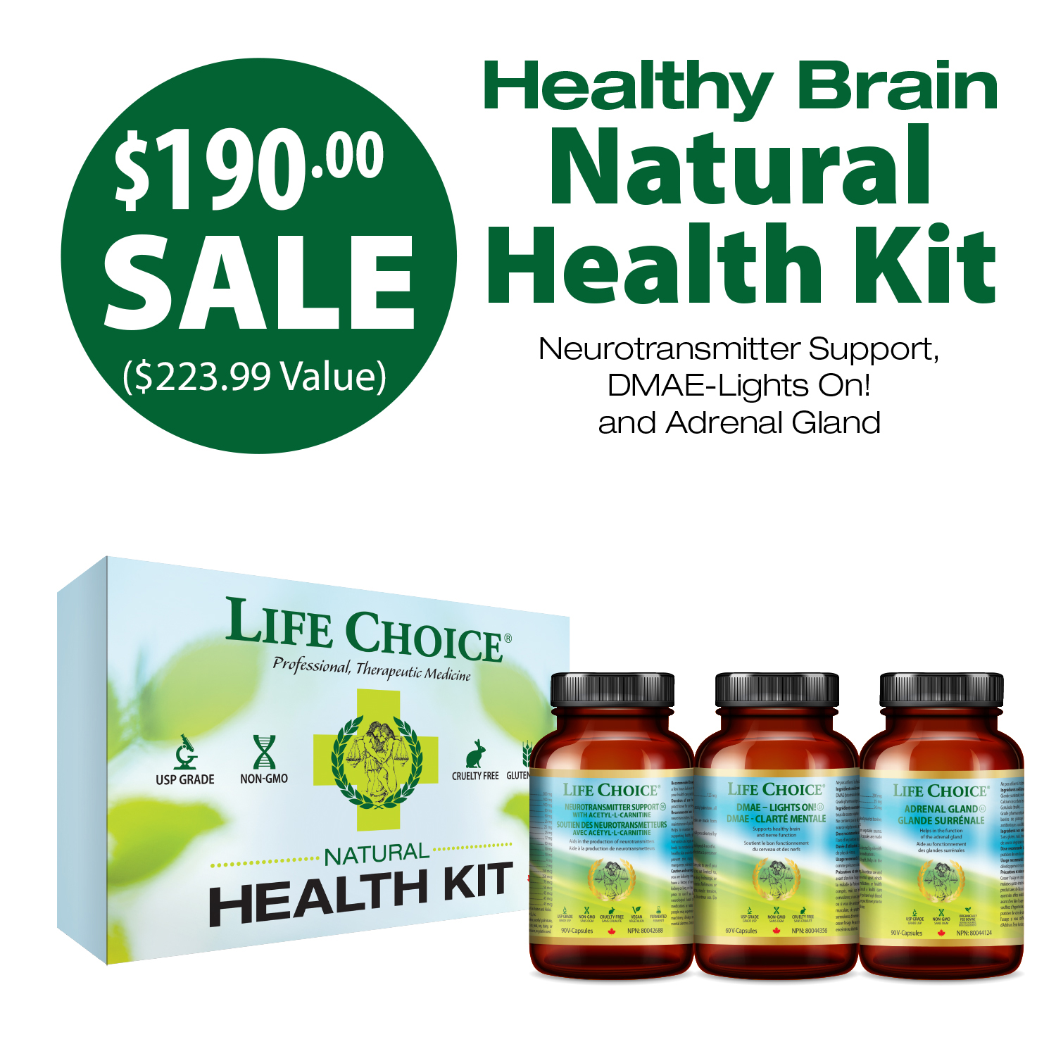Health Kit Bundle: Healthy Brain – Life Choice Ltd.