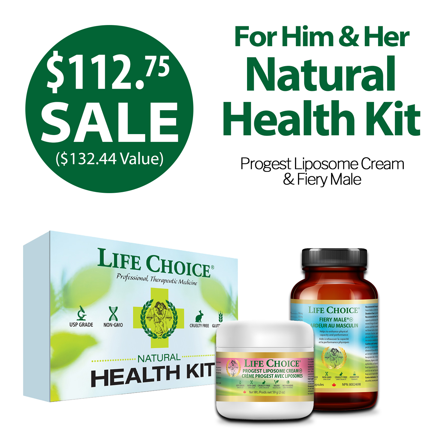 Health Kit Bundle: For Him & Her